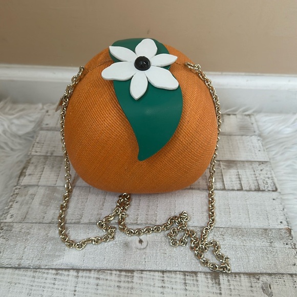 kate spade | Bags | Kate Spade Orange Blossom Fruit Novelty Bag | Poshmark